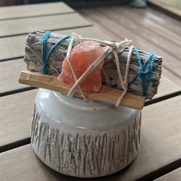 Accents | White Sage And Himalayan Salt Bundle | Poshmark